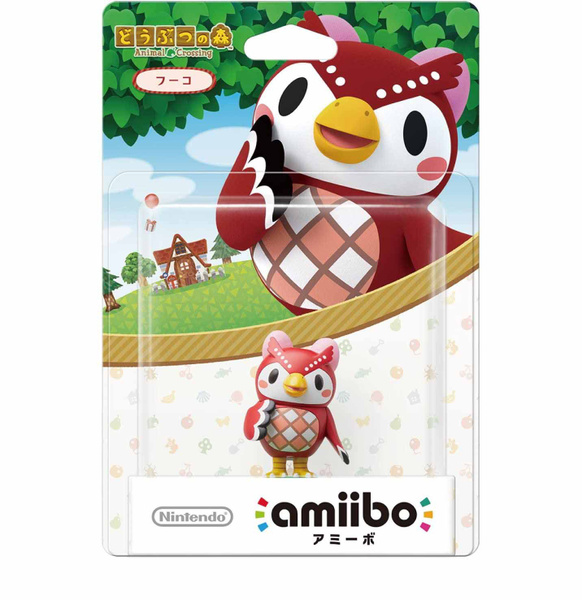 amiibo Nintendo фигурка Animal Crossing Фуко - купить с доставкой по ...