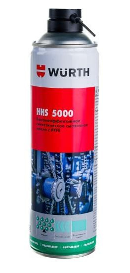 Спрей смазка 500 мл HHS5000 Wurth арт. 08931063 - купить в интернет ...