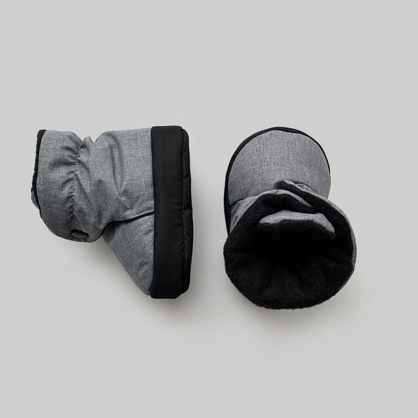 Пинетки Dada•Moccs серый меланж купить на OZON по низкой цене (795362490)