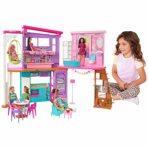 Игровой набор Дом отдыха Барби HCD50 Barbie купить на OZON по низкой ...