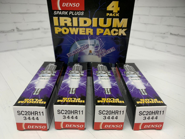 Комплект свечей зажигания DENSO 3444 - купить по выгодным ценам в ...