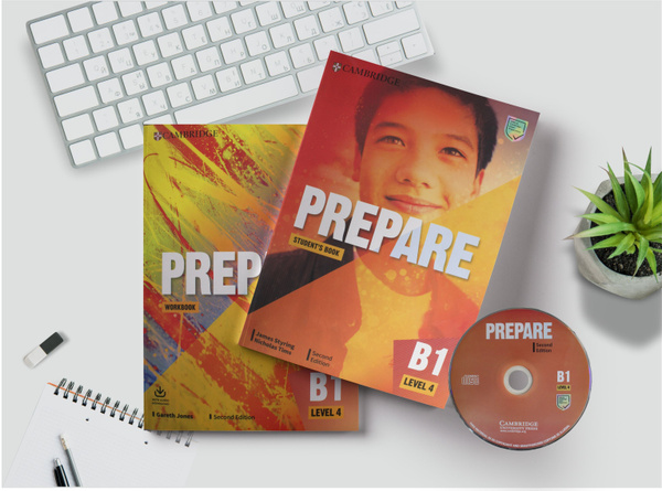Prepare Level 4 (комплект учебник и рабочая тетрадь) - купить с доставкой по выгодным ценам в ...