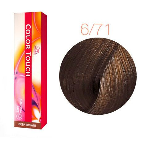 Wella - Color Touch 6/71 Deep Browns Тонирующий краситель Королевский ...