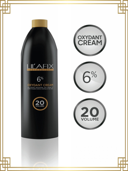 LILAFIX PROFESSIONAL Крем-оксидант, 6% (20 vol), 1000 мл - купить с ...