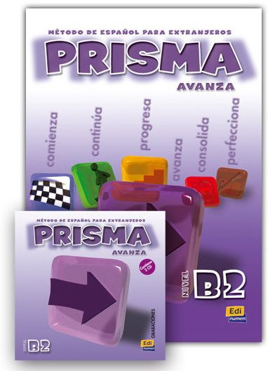 Prisma B2 Libro del alumno+CD+eBook+Extension digital, учебник по испанскому языку для студентов ...