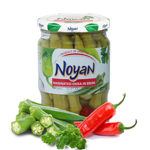 Бамия маринованная "NOYAN" 470 гр, купить на OZON по низкой цене ...
