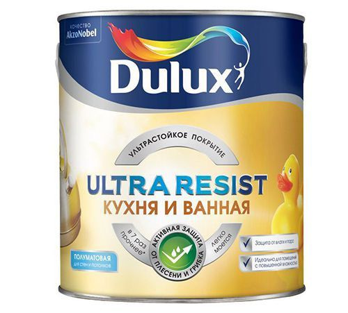 Краска DULUX в/д ULTRA RESIST кухня и ванная BW - купить в интернет ...