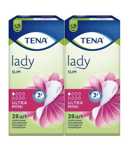 Урологические прокладки ежедневные женские TENA Lady Slim купить на ...