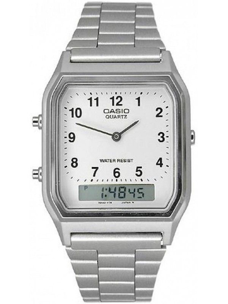 Электронные японские наручные часы Casio Vintage Aq 230a 7b с гарантией купить с доставкой по