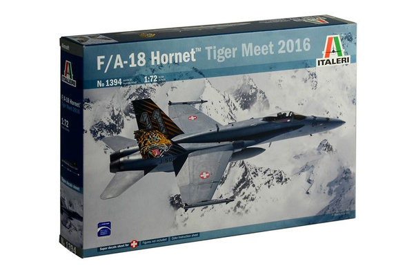 Сборная модель самолета / Модель для сборки Italeri / Самолет F/A-18 ...