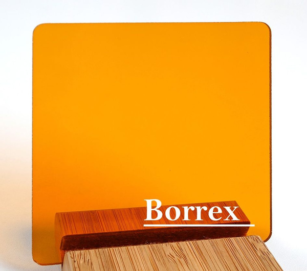 Монолитный поликарбонат 3 мм Borrex 510*1010 мм бронза купить на OZON ...