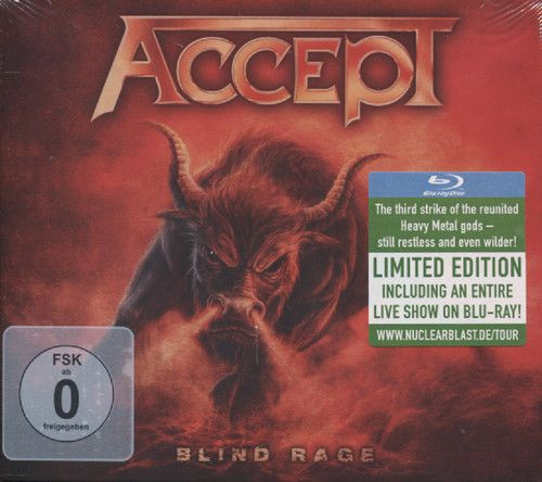 CD ACCEPT - BLIND RAGE (CD+BLURAY)(Компакт диск) - купить по низким ценам в интернет-магазине ...