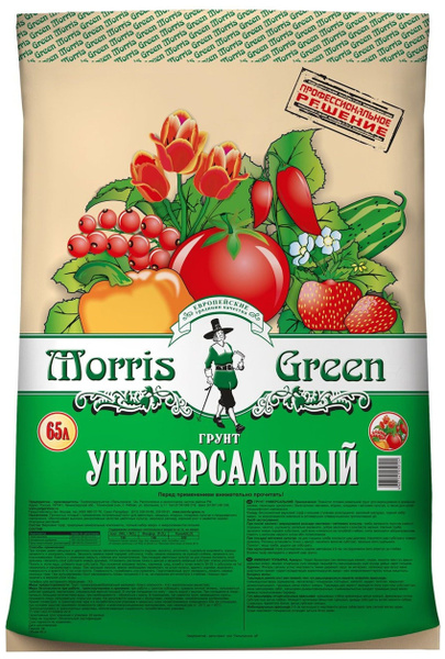 Грунт универсальный Morris Green 6,5 л купить c доставкой на OZON по ...