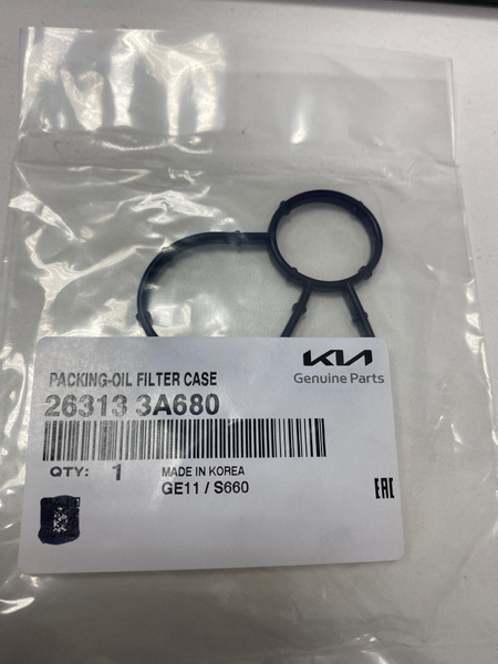 Прокладка корпуса масляного фильтра для дизельного мотора 3,0 л Киа ...