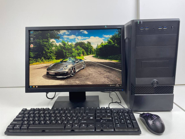 Моноблок 19" Компьютерс Компьютер Intel 4 ядра/4GB/SSD-128/Монитор-19 ...