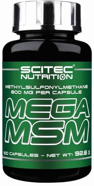 Для суставов и связок Scitec Nutrition Mega MSM 100 к. купить на OZON ...