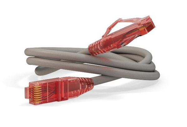 Кабель Hyperline PC-LPM-UTP-RJ45-RJ45-C5e-0.3M-LSZH-GY - купить по ...