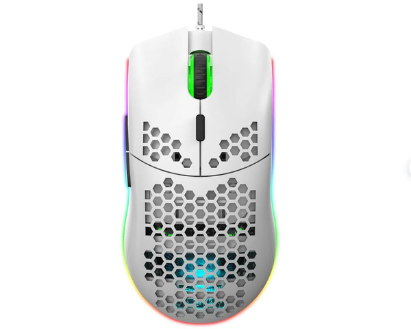 Игровая мышь проводная HXSJ J900 HXSJ J900, белый - купить по выгодной ...