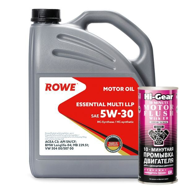 Масло моторное ROWE 5W-30 Синтетическое - купить в интернет-магазине ...