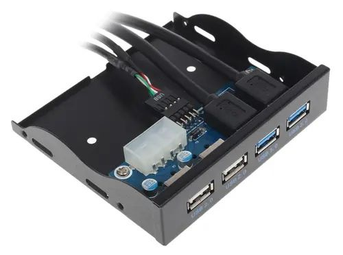 Многофункциональная панель Espada EFR4USB2&3 черный - купить с ...