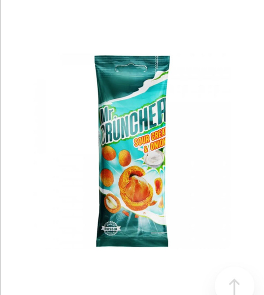 Арахис Mr. Cruncher в корочке со вкусом сметаны и лука 60 г*4шт ...