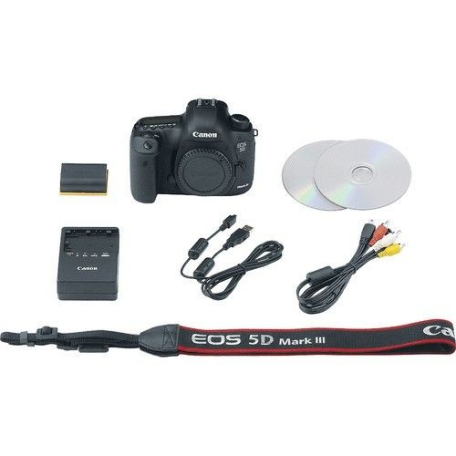 Зеркальный фотоаппарат Canon Фотоаппарат EOS 5D Mark III Body, черный ...