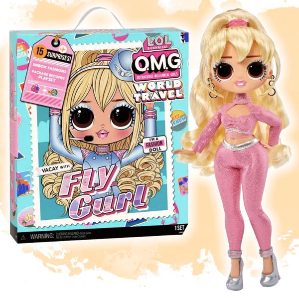 Кукла LOL SURPRISE OMG World Travel FLY GURL 579168 - купить с ...