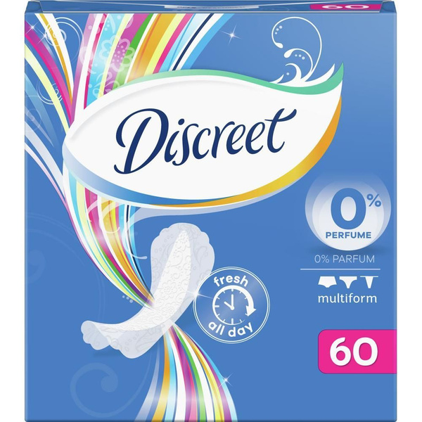 Ежедневные прокладки Discreet женские, Air Multiform Trio, 60 шт ...