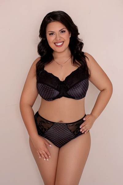 Бюстгальтер Женский Lady Lux, размер 100C черный Полиамид Повседневный Россия Крючки купить c ...