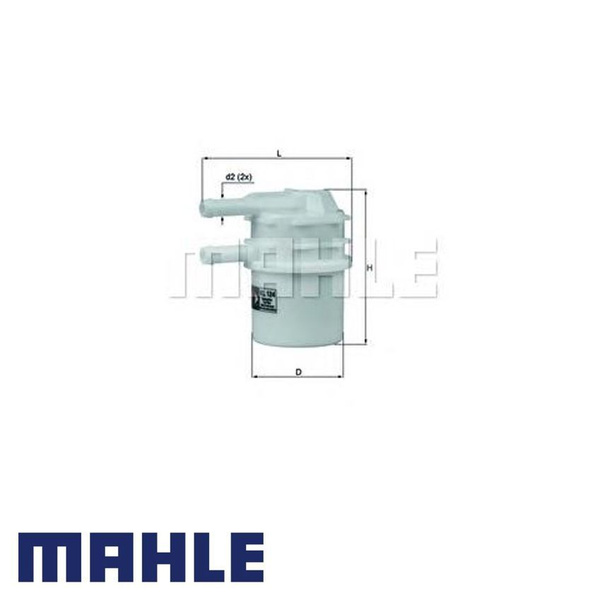 Фильтр топливный MAHLE Фильтр топливный KL124 - купить по выгодным ...