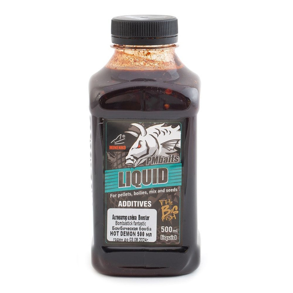Активатор клёва MINENKO Liquid Booster BF HOT DEMON, бустер для рыбалки - купить с доставкой по ...