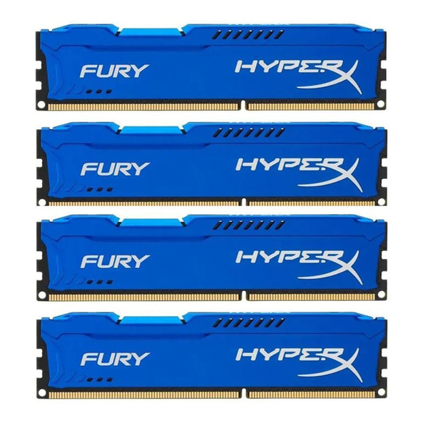 Модуль оперативной памяти Kingston Fury Ddr3 1866 МГц синий8 ГБ Fury