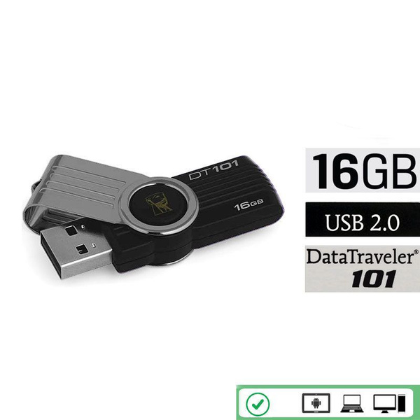 USB-флеш-накопитель DT101G2 16 ГБ - купить по выгодной цене в интернет ...