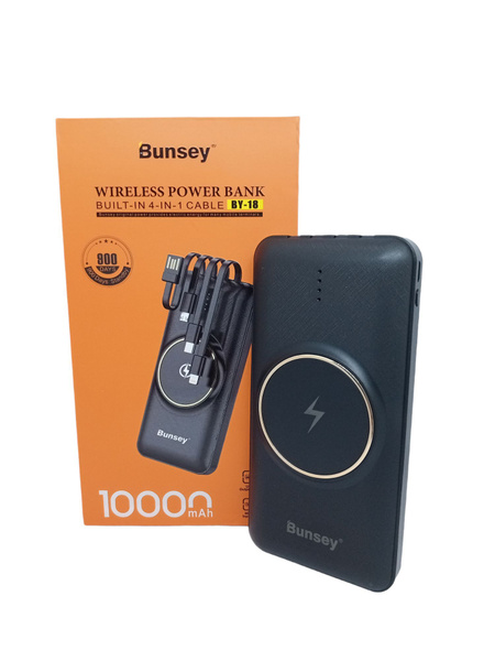Внешний аккумулятор (Power Bank) Bunsey BY-18_10000 BY-18 (Черный ...