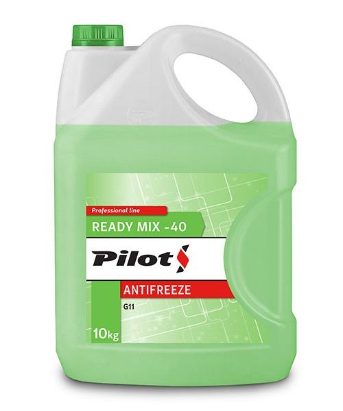 Антифриз Pilots Green Line G11 -40 10 кг зеленый купить по выгодной цене в интернет-магазине ...