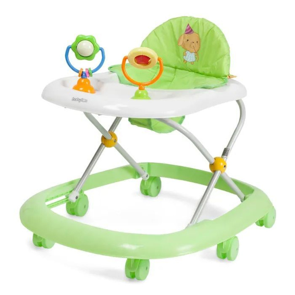 Ходунки детские Babyton (зеленые) купить на OZON по низкой цене (919342965)