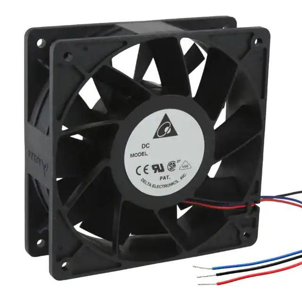 PFB1224UHE-T50F, Вентилятор постоянного тока Delta Electronics, FAN ...