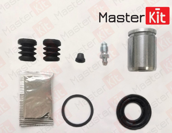 Ремкомплект тормозного суппорта заднего с поршнем MASTERKIT Италия ...
