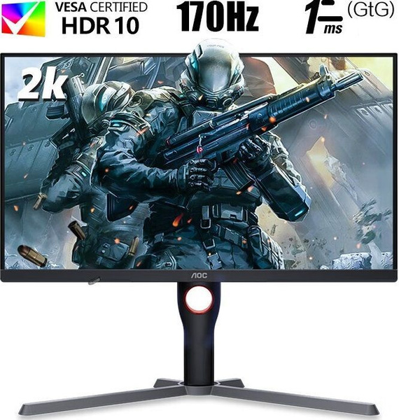 Монитор AOC Q27G3S 27" - купить по выгодной цене в интернет-магазине OZON (1396603710)