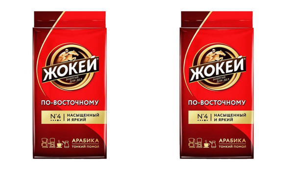 Жокей Кофе молотый По-Восточному, 250 г, 2 уп - купить с доставкой по ...