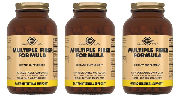 Solgar Multiple Fiber Formula (Солгар Мульти формула пищевых волокон ...