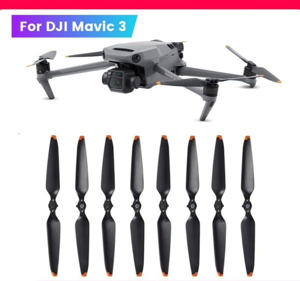 2-КОМПЛЕКТА лопастей для дрона коптера DJI MAVIC-3/З-PRO (8ШТ/4ПАРЫ ...