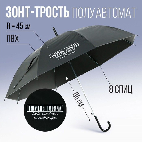 Зонт Семейные традиции, Трость, черный купить по низкой цене в интернет ...