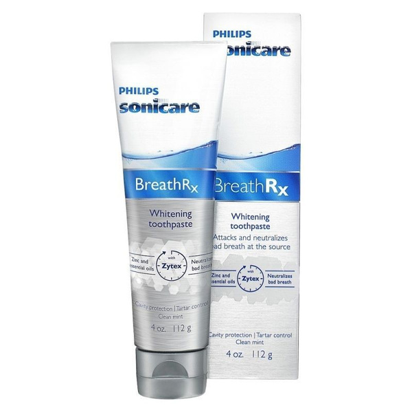 BreathRx зубная паста отбеливающая 112 гр, Philips - купить с доставкой ...