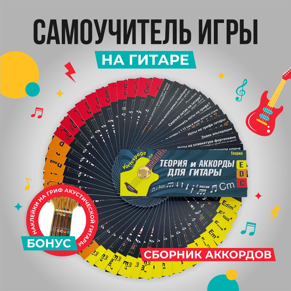 Самоучитель игры на гитаре для начинающих и опытных гитаристов ...