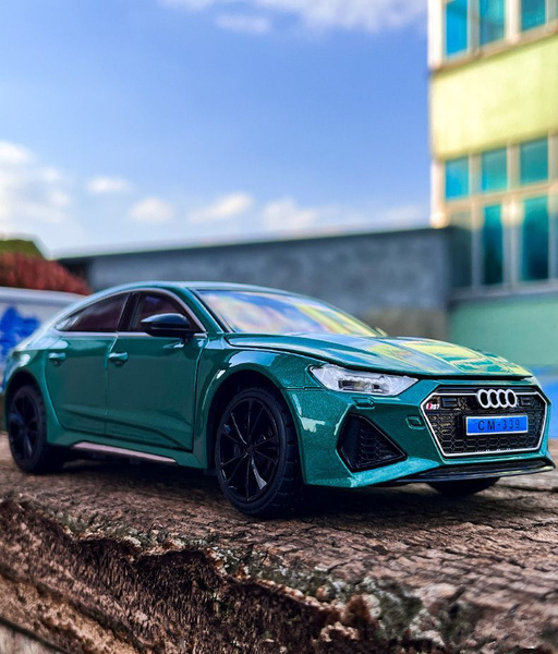 Коллекционная масштабная модель Audi RS7 1:24 (металл,свет,звук) - купить с доставкой по ...