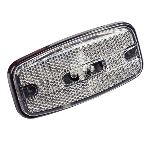 Фонарь габаритный прицепа ГФ1-15 LED белый, 12/24V, с колодкой AMP ...
