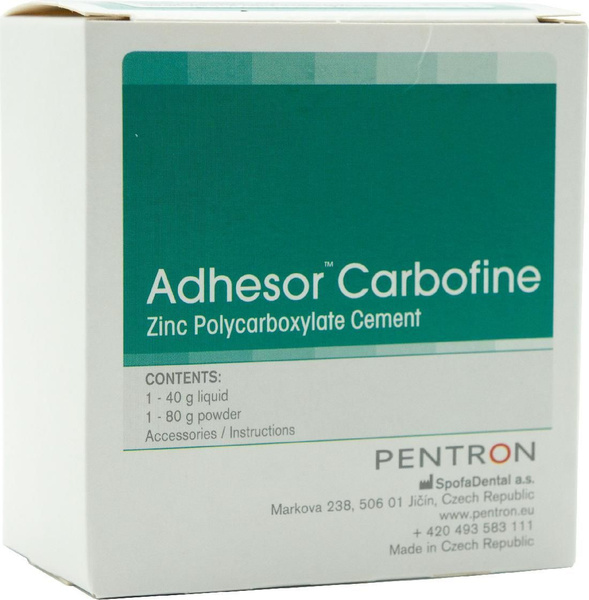 Adhesor Carbofine / Адгезор Карбофайн - цинк-поликарбоксилатный цемент ...