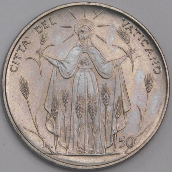 Ватикан 50 лир 1968 КМ105 UNC арт. 41618 - купить в интернет-магазине OZON с быстрой доставкой ...