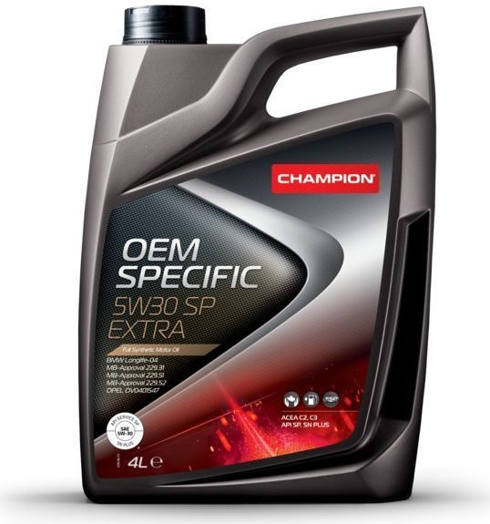 Масло моторное CHAMPION OEM SPECIFIC 5W-30 Синтетическое 4 л 1049362 ...